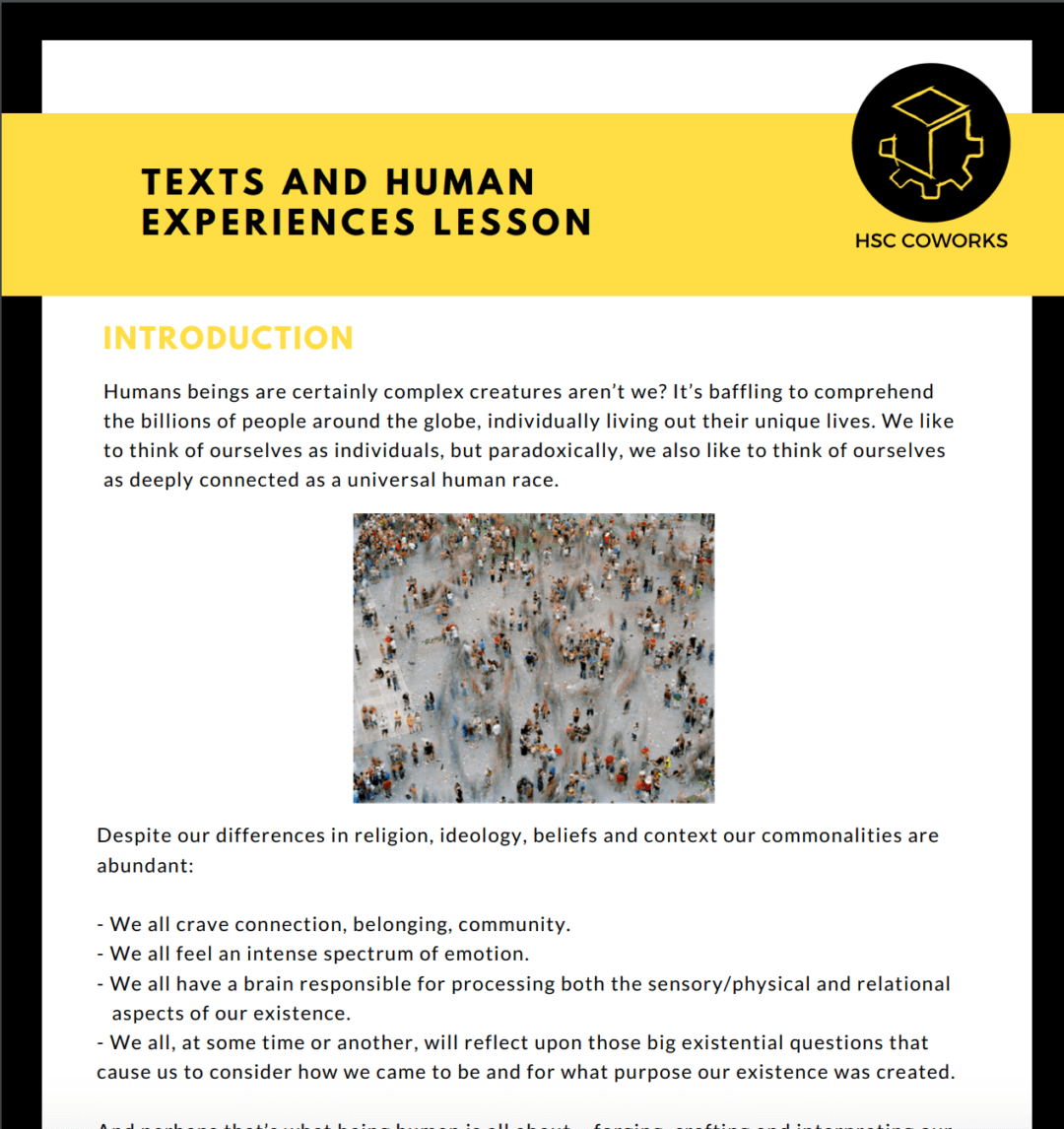 HSC ENGLISH LITERARY DEVICES AND LANGUAGE TECHNIQUE LIST - HSC CoWorks