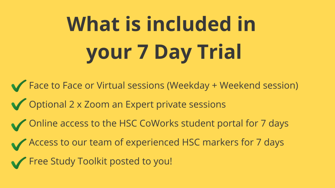 Free 7 day Trial REGISTRATION - HSC CoWorks