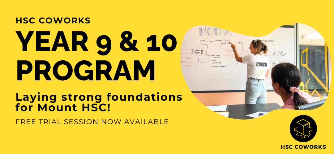 Year 9 & 10 Tutoring and Coaching | Strong habits start now